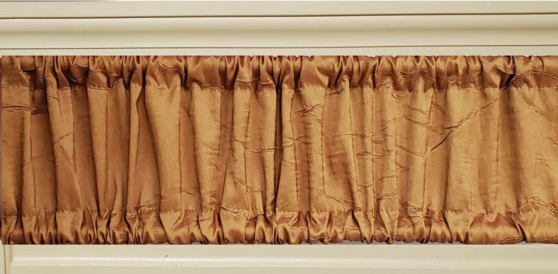 Transom Curtains - Burnished Fabric – Alex Curtain Company
